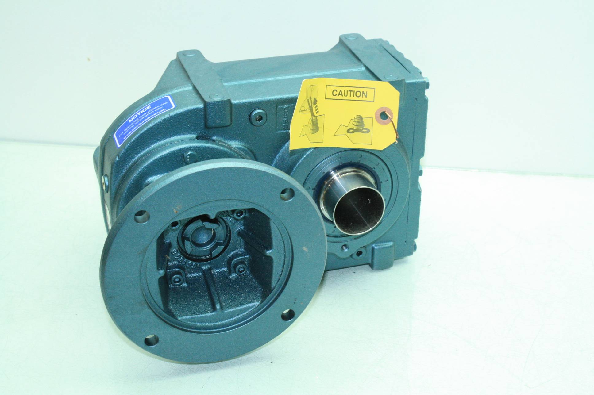 SEW Eurodrive F-Series The Snuggler 190.76:1 Gear Box Reducer FT47BAM56 ...