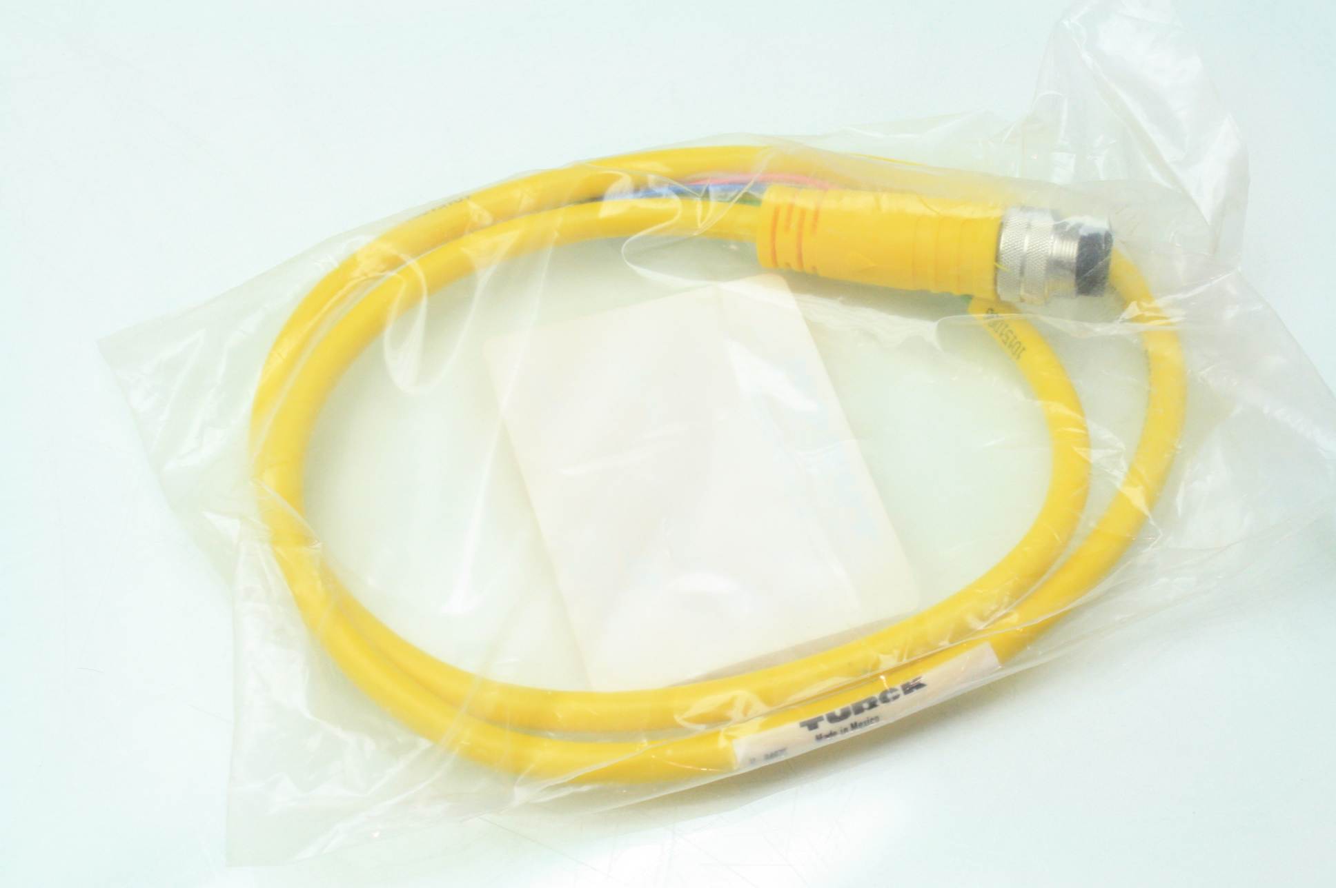 New Turck BSM 7-086-1 Network Cable / 7 Pin Male Connector to Free Wire ...