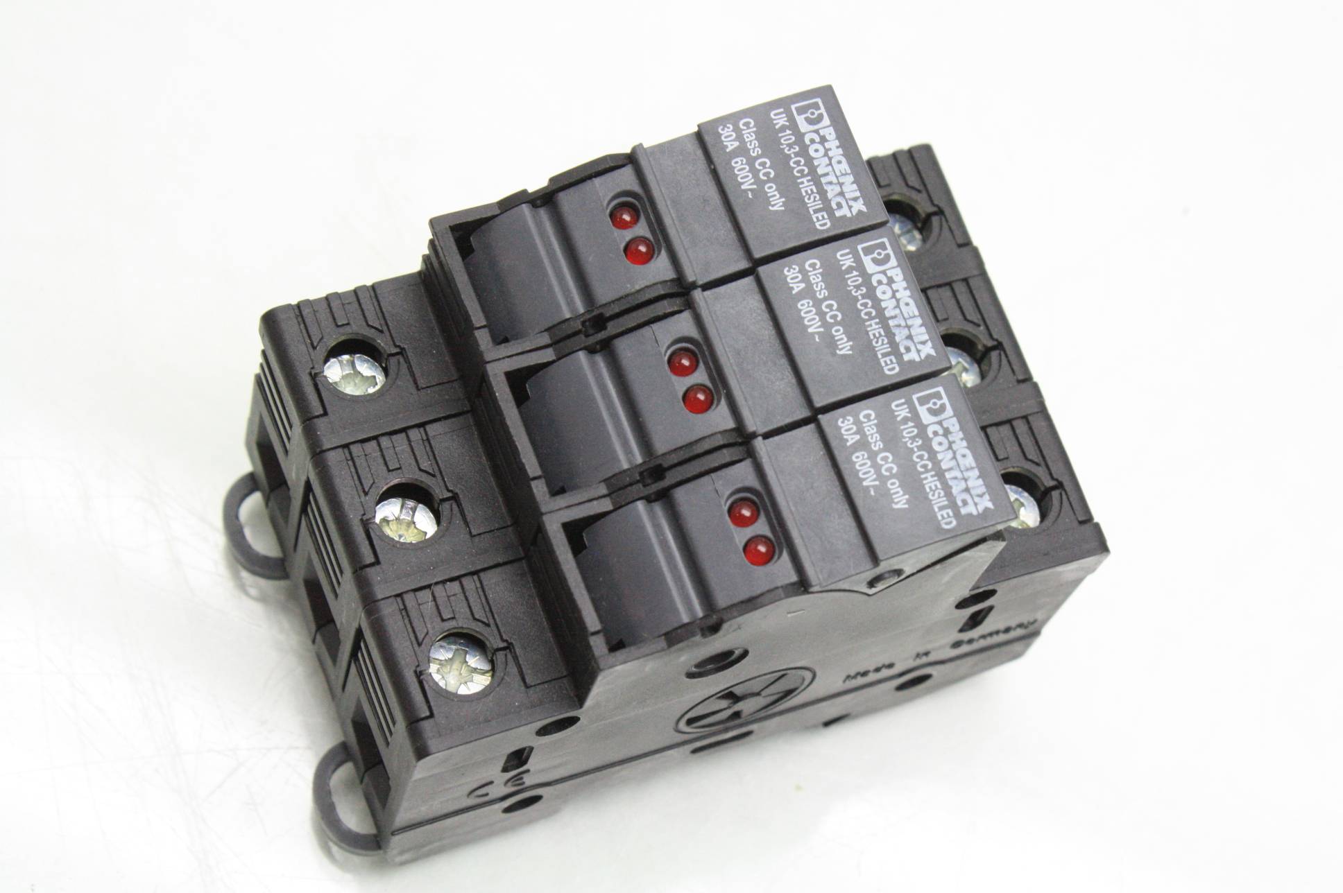10-phoenix-contact-uk-10-3-cc-hesiled-30a-600v-3-pole-fuse-holders-ebay