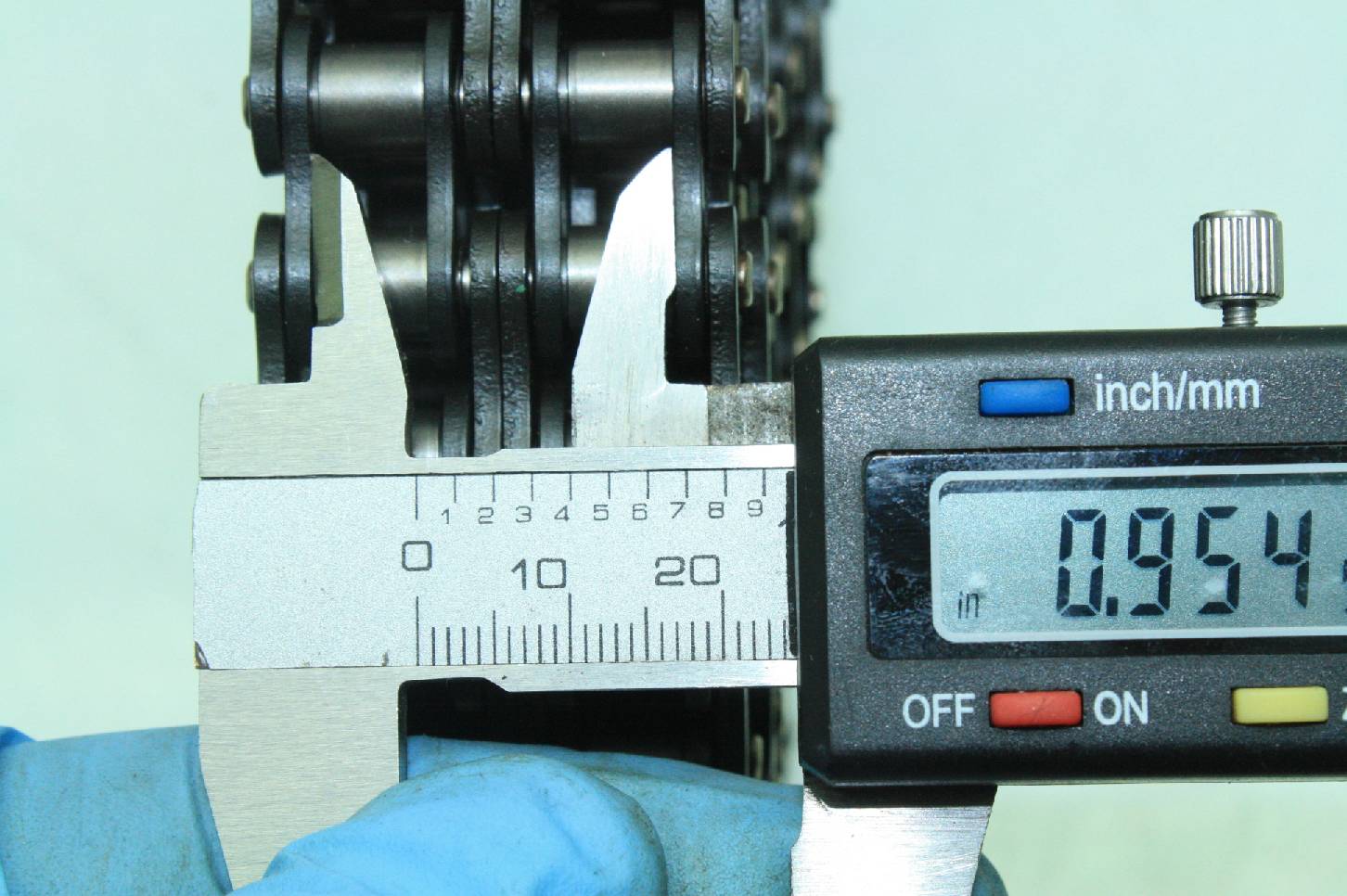 New Tsubaki Double Roller Pinion Chain / Sprocket Chain / 10' L / 13/64 ...