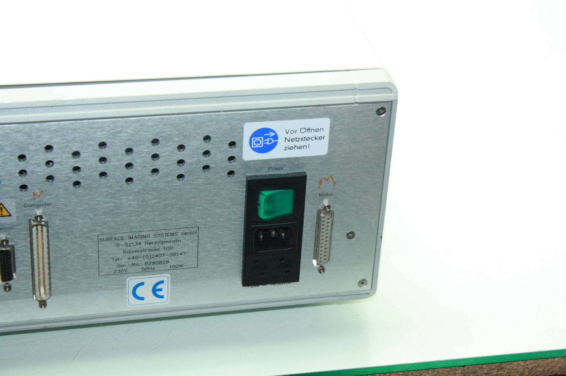 Surface Imaging SiS SCANControl Galvo Controller Laser Inferometer ...