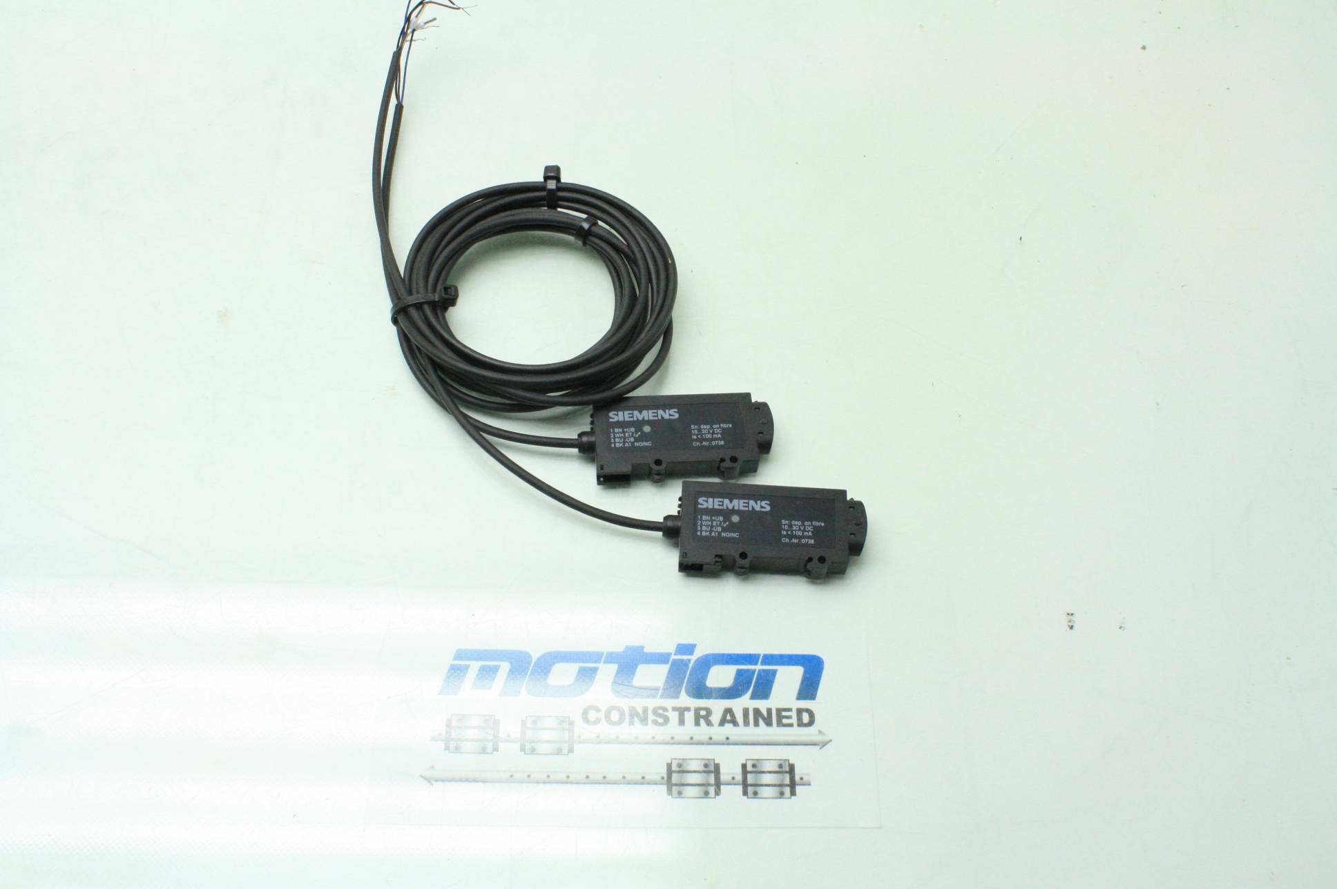 2 Siemens 6GR1810-0BD05 Simatic Fiber Optic Proximity Sensor - Used ...