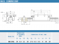 Hiwin HGH20CAZAC Square Block Linear Guides - Motion Constrained